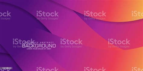 현대 웨이브 곡선 레이어 컬러풀과 추상적 인 배경 구성 벡터 일러스트레이션 3차원 형태에 대한 스톡 벡터 아트 및 기타 이미지 3차원 형태 가리기 개념 Istock