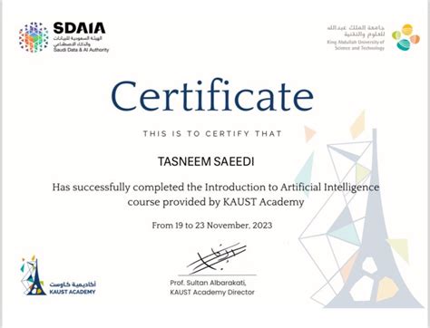 Tasneem Saeedi On Linkedin Ai Artificialintelligence