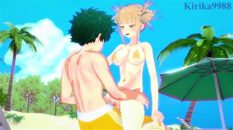 Himiko Toga And Mitsuki Bakugo And Izuku Midoriya Intense Sex My Hero Academia Hentai Eporner