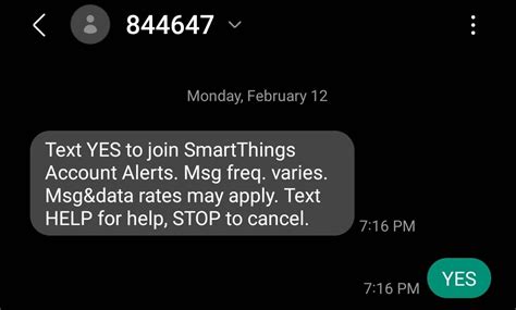 Solved Smartthings Account Alerts Verification Text Not W Samsung