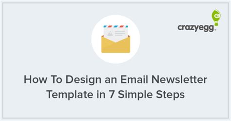 Steps To Create A Newsletter Design Free Newsletter Templates