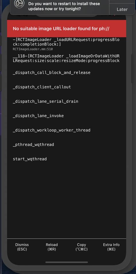Ios Image No Suitable Image Url Loader Found For Ph · Issue