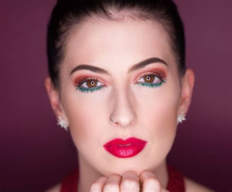 Make Up Rosso Trucco Occhi E Labbra Da Abbinare