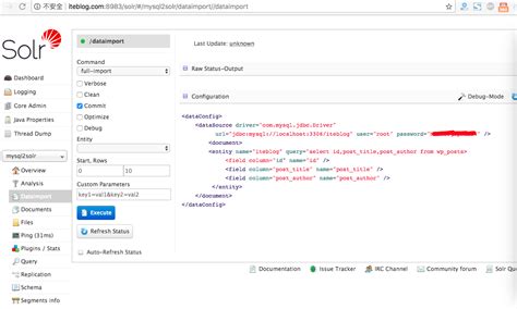 将 Mysql 的全量数据导入到 Apache Solr 中 过往记忆