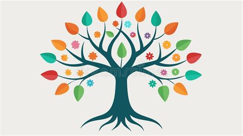 Tree Of Strength A Tree With Roots Labeled With Different Neurodiverse Conditions Branches