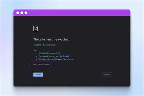 How To Fix The ERR CONNECTION RESET Error BTNECorp