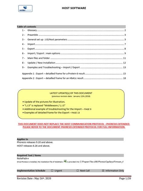Host Module Set Up Pdf