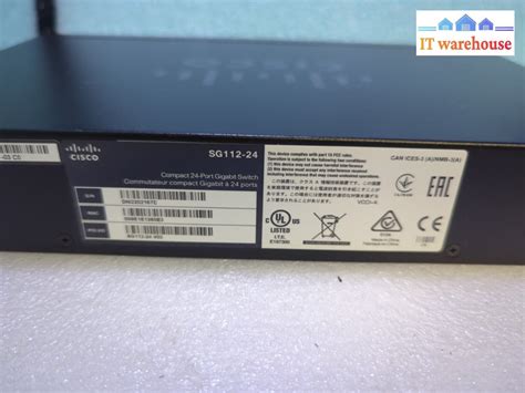 Cisco Sg112 24 Compact 24 Port Gigabit Switch It Warehouse Vancouver