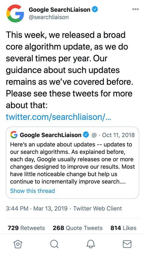 Google Core Updates SISTRIX