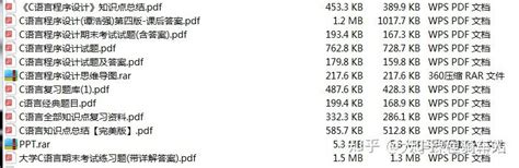 C语言期末复习资料：重点总结题库（含答案详解），助你一天复习c语言，高分通过期末不挂科！ 知乎