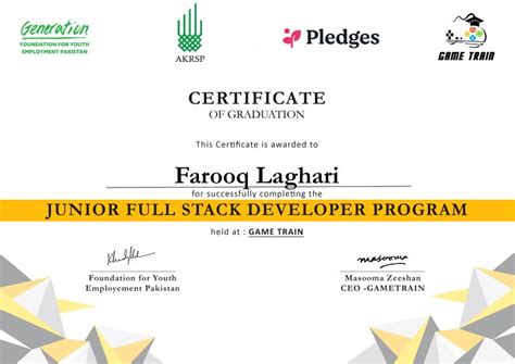 farooq laghari on linkedin techalohalogix fullstackdeveloper gametraingraduate…