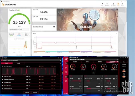 清清爽爽的 Osd菜单 Gpu Tweak 3 进一步挖掘rog 4090 猛禽 效能 电脑讨论 新 Chiphell 分享与交流用户体验