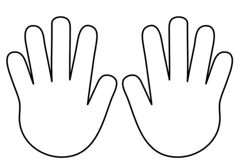 Шаблоны цветных ладошек Для оформления игр творческих задумок 2025 СУНДУЧОК для