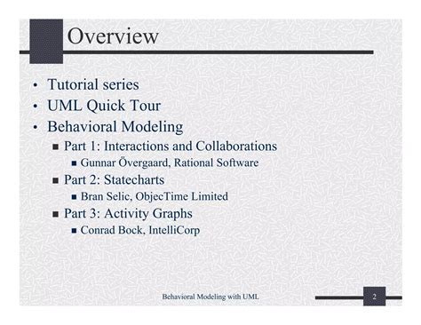 object modeling with uml behavioral modeling pdf graphics software