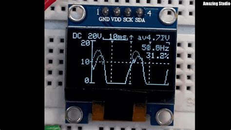 Arduino Nano 20khz Digital Portable Oscilloscope