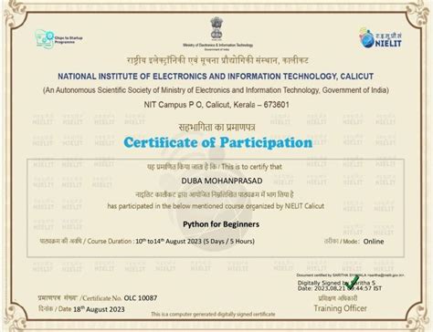 Duba Mohanprasad On Linkedin Python Pythonprogramming Pythondeveloper Pythoncoding Nielit