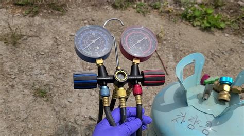 차량에 에어컨 가스 보충하기 Youtube