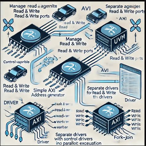 Managing Axi Transactions With Separate Read And Write Agents In Uvm A