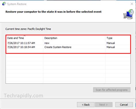 How To Do System Restore In Windows 10 Repair System Problems