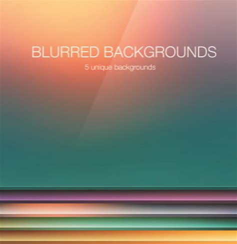 컬러 흐리게 벡터 배경 아트 Eps Uidownload