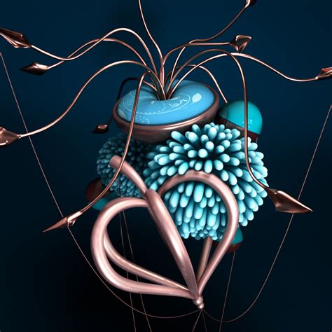 3d Abstract Artwork Behance
