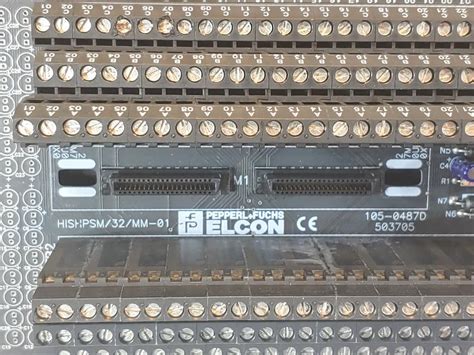 Pepperl And Fuchs Sensor Multiplexer Termination Board Hishpsm 32 Mm 01