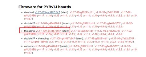 The Latest Threading Firmware Of Pyboard V11 Has Bug With Boot Mode · Issue 7935