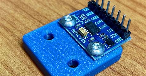 Adxl345 Accelerometer Mount By Johnocfii Download Free Stl Model