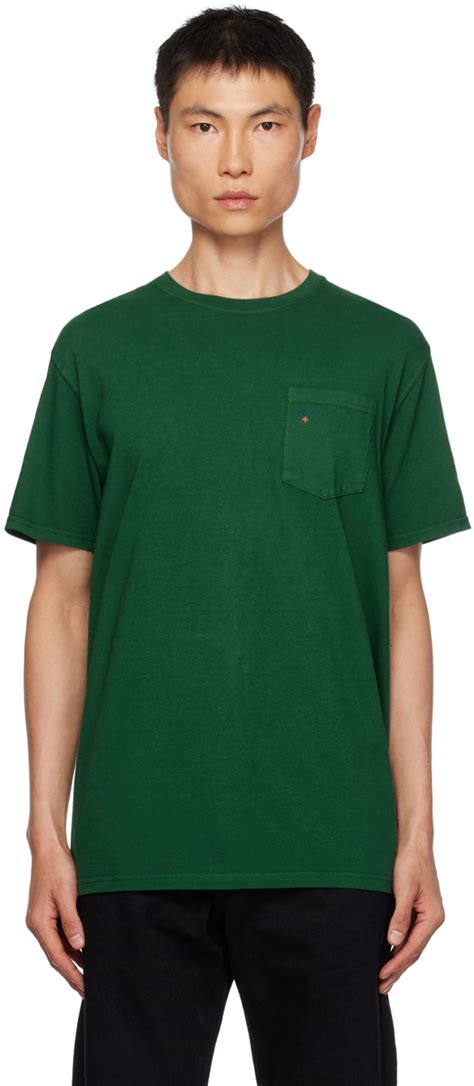Noah Green Pocket T Shirt Noah Nyc