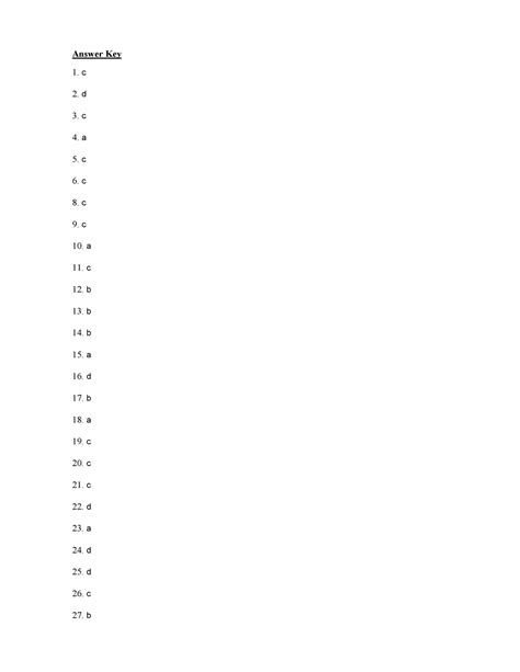 CH 3 Descriptive Statistics Numerical Measures Answer Key To Problem Set 3 Answer Key 1 C 2