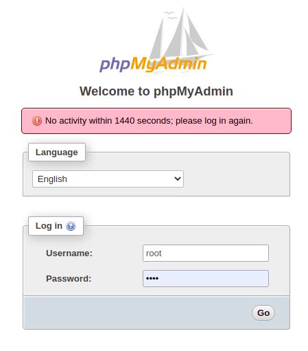 How To Increase Automatic Logout Time In Phpmyadmin