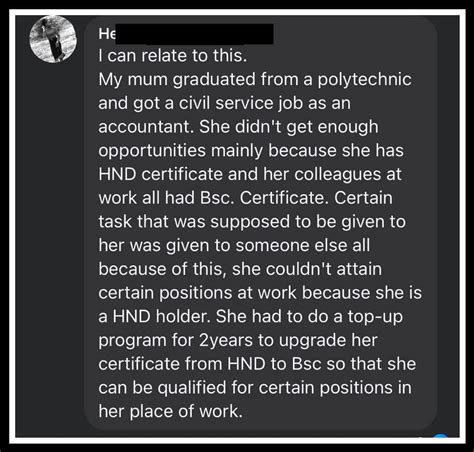 Jameswilliams Kamnanya Gabriel On Linkedin The Debate Over Hnd Bsc