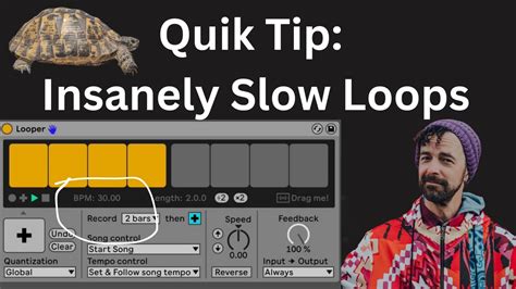 Ableton Looper Quik Tip Insane Bpms Youtube
