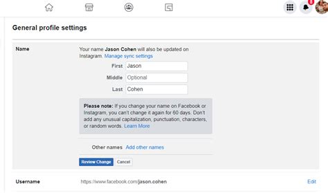 Reinvent Yourself Or Disappear How To Change Your Name On Facebook