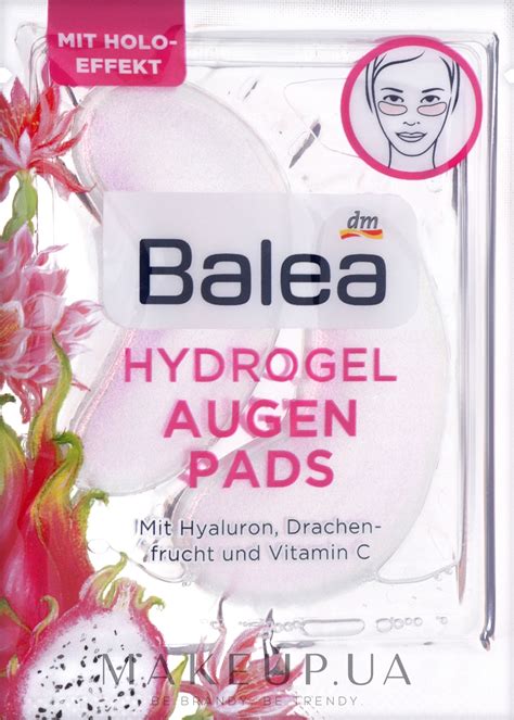 Balea Hyaluron, Drachenfrucht & Vitamin C Augenpads - Гидрогелевые ...