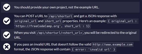 Back End Development And Apis Projects Url Shortener Microservice Javascript The