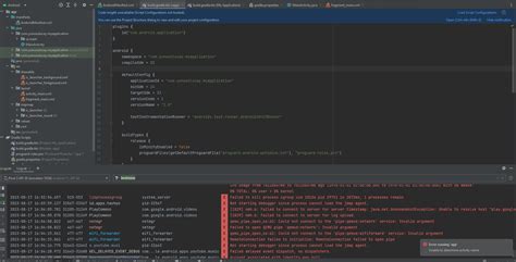java error running app unable to determine activity name stack overflow
