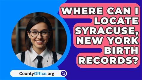 Syracuse New York Birth Certificate