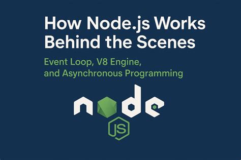 Nodejs Behind The Scenes Event Loop V8 Engine Async Programming