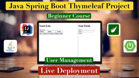 🔥 Build User Management App With Java Spring Boot And Mysql Full Project In Kannada Youtube