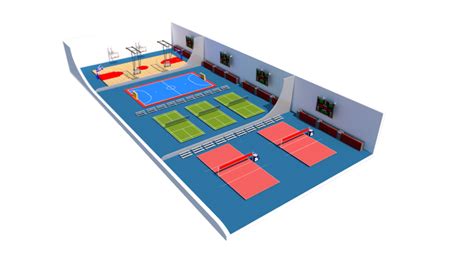 Indoor Sports Hall Venue Kontraktor Gedung Olahraga And Auditorium