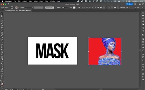 How To Make A Clipping Mask With Text In Illustrator Cc Design With Dale