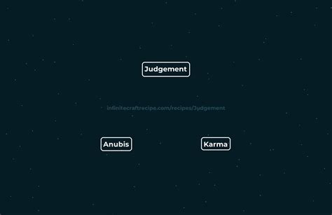 🙅 Judgement Recipe How To Make Judgement In Infinite Craft