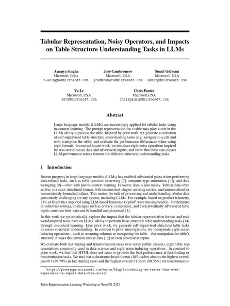 25 tabular representation noisy o pdf computing computer programming