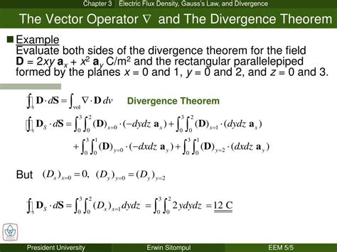 Ppt The Vector Operator Ñ And The Divergence Theorem Powerpoint