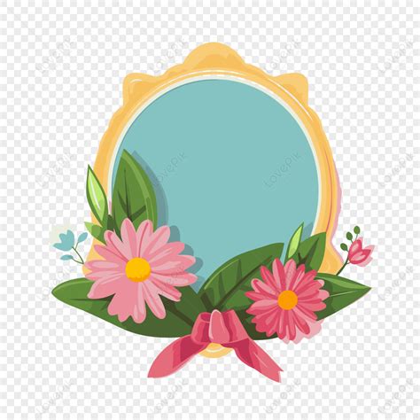 꽃 배너상표만화클립 아트 Png 일러스트 무료 다운로드 Lovepik