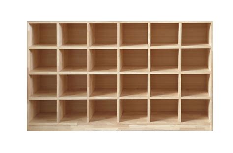 ผู้ผลิต โต๊ะโรงอาหาร โต๊ะนักเรียน ล็อกเกอร์ 24 ช่อง 24 Cubby Shelf