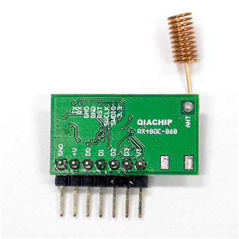 Rx480e 868 Fsk Rf Remote Control Receiver And Transmitter Module 4ch H Qiachip
