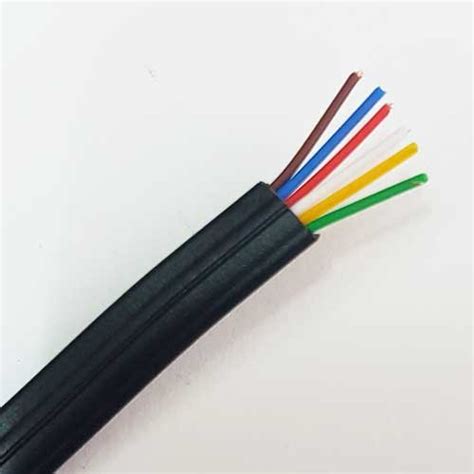 Купить Кабель TLF-6C CCA BK телефонный плоский 6 жил омедненный черный ...