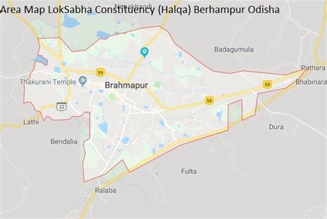Berhampur Odisha Constituency Indian Election Result Lok Sabha Assembly